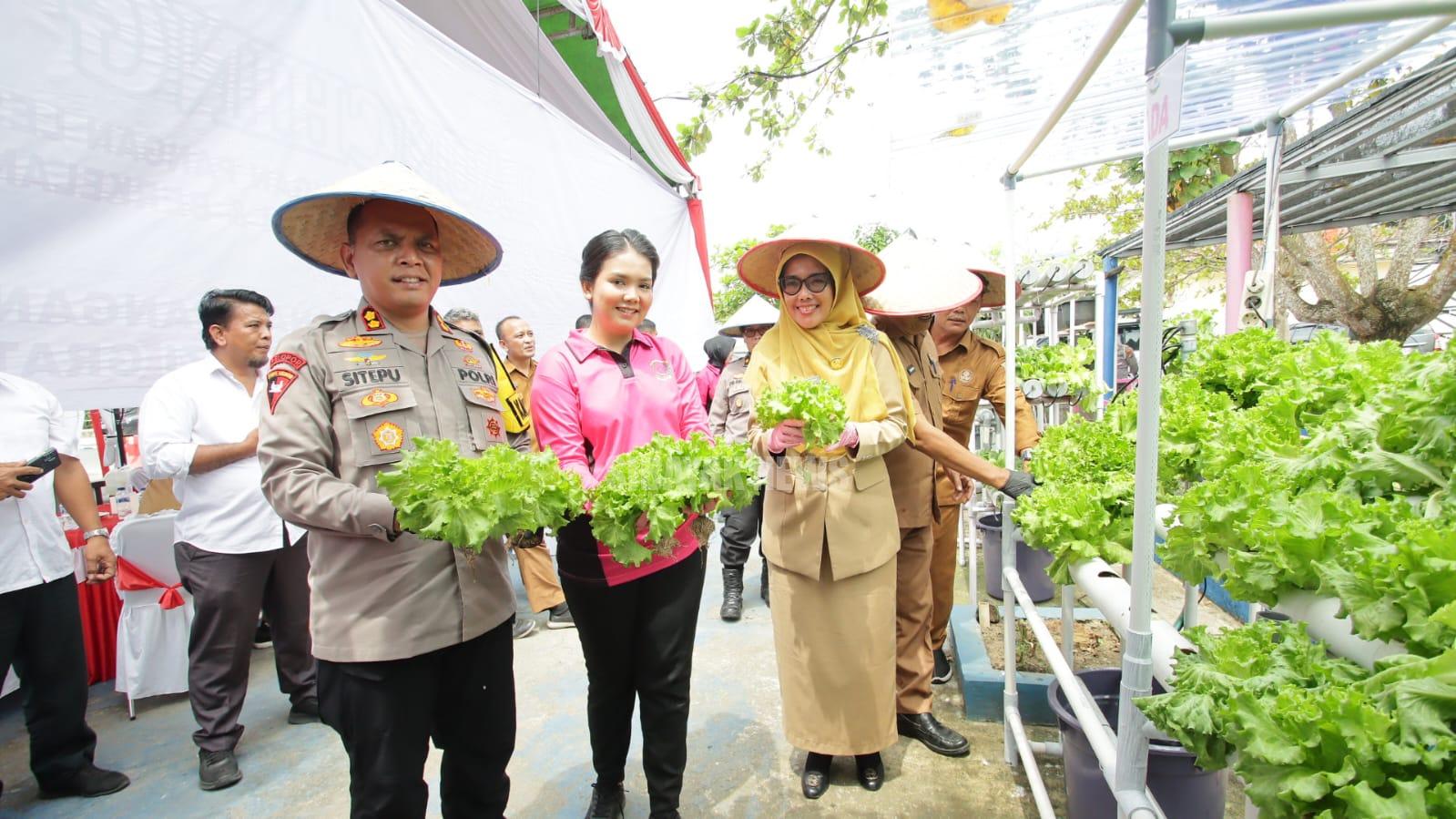 Polres Sergai dan Jajaran Launching Penguatan Program P2L Guna ...