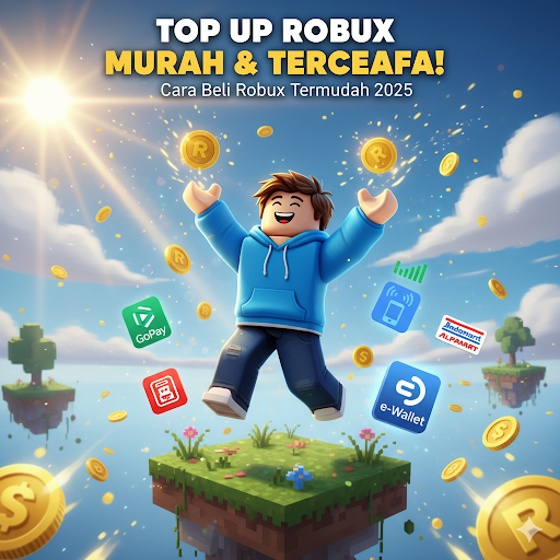 Top Up Robux Murah dan Terpercaya: Cara Beli Robux Termudah 2025